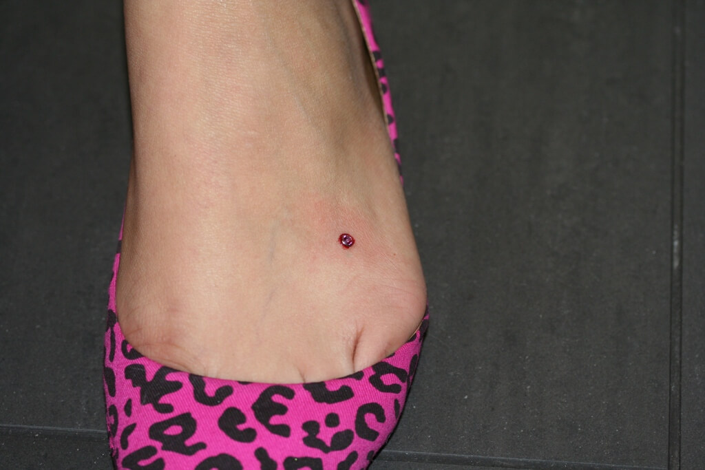 Piercing Am Fuss